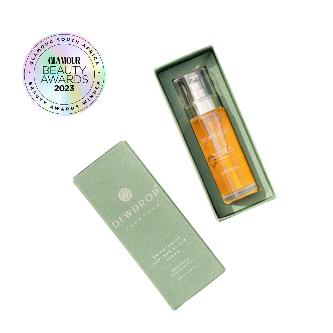 Brightening Saffron Elixir Serum – Dewdrop Skincare